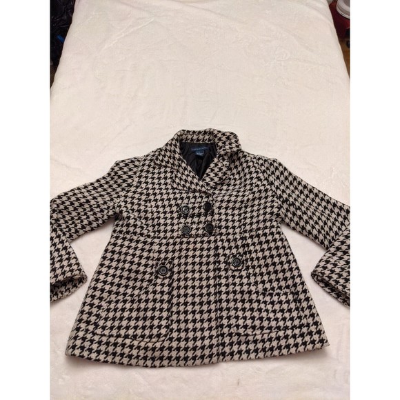 Garfield & Marks | Jackets & Coats | Garfield Marks Chic Black And Off ...